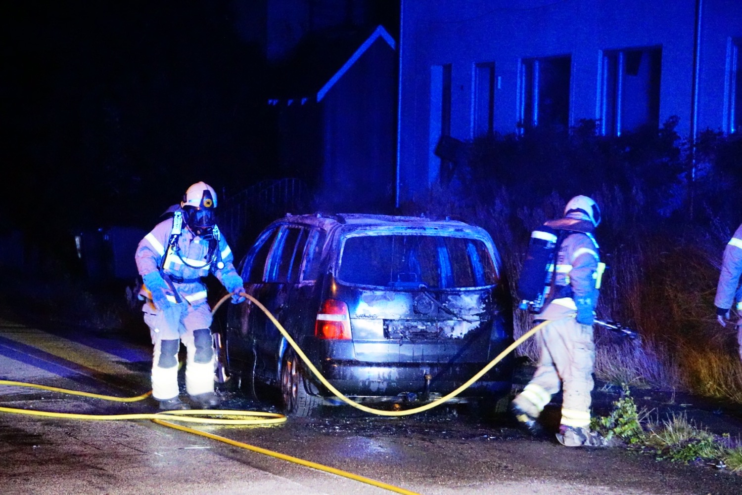 Bilbrand i Viby J - Presse-fotos.dk