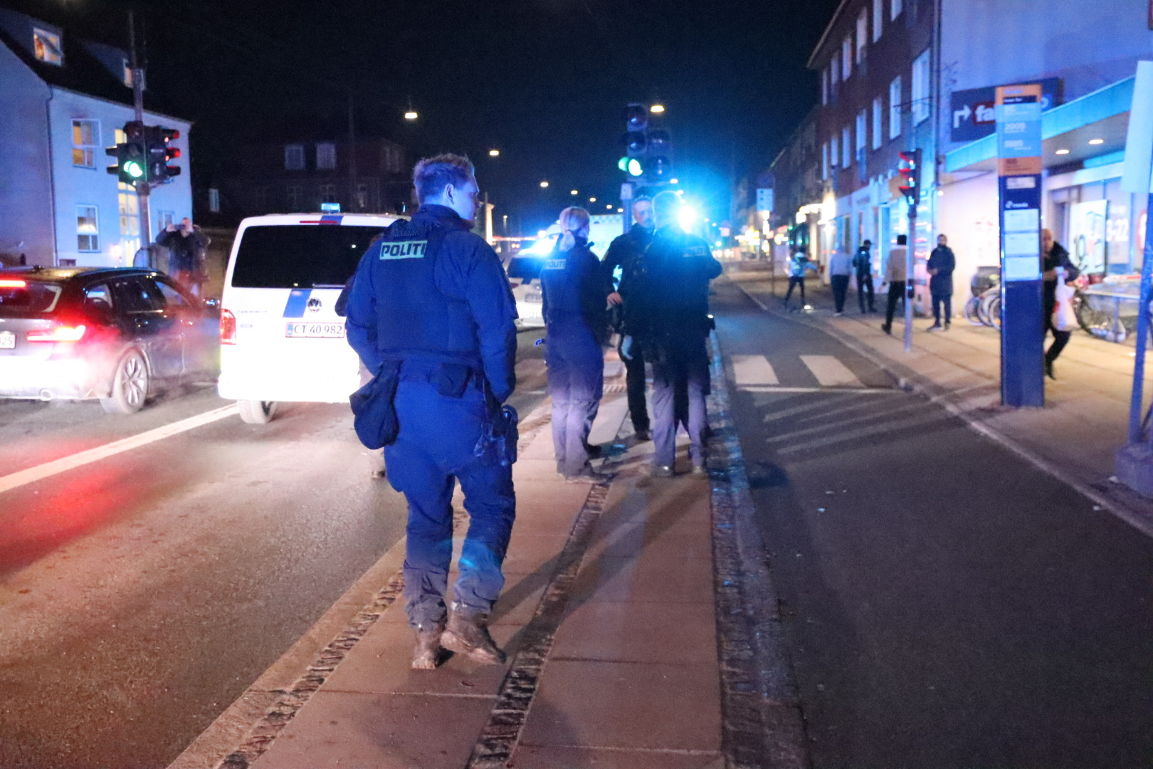 Knivstikkeri ved Husum Torv