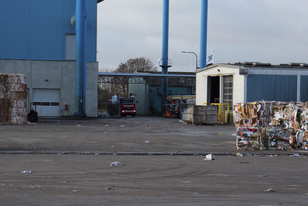 Skjern papirfabrik evakueret