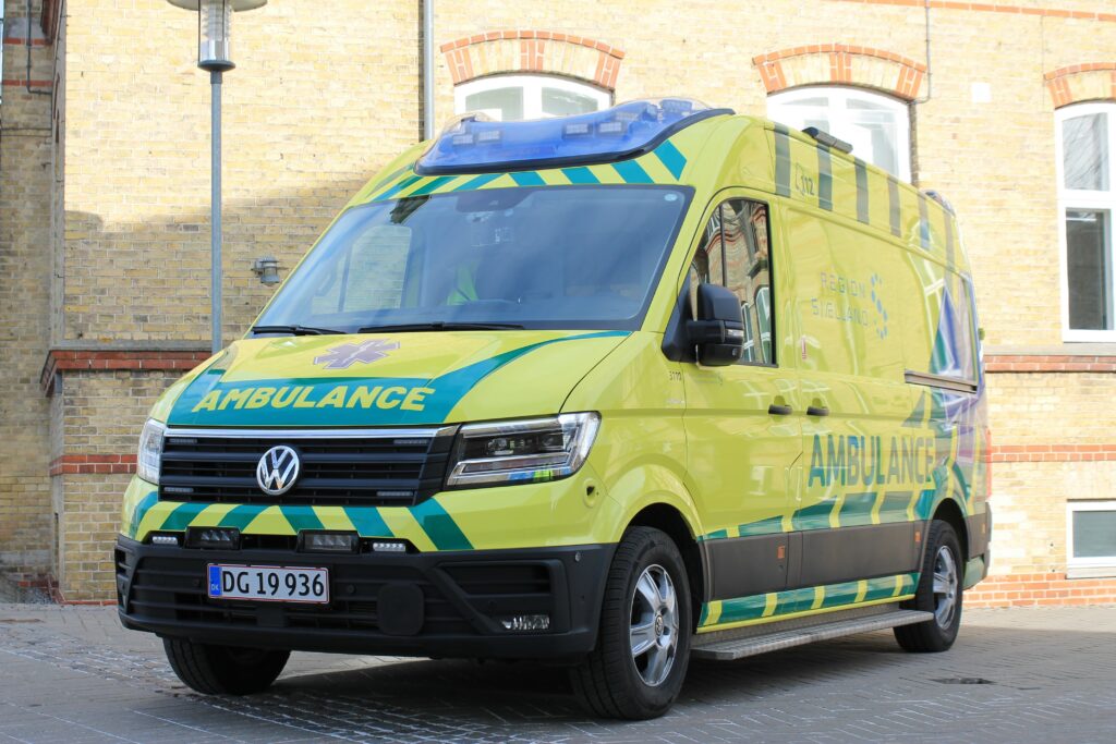 Region Sj lland Pr vek rer Nye Ambulancer