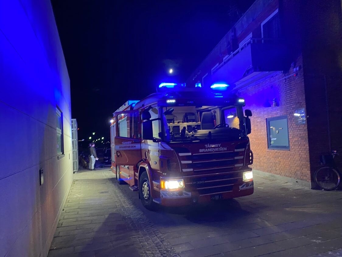 Mindre brand ved Netto i Tårnby
