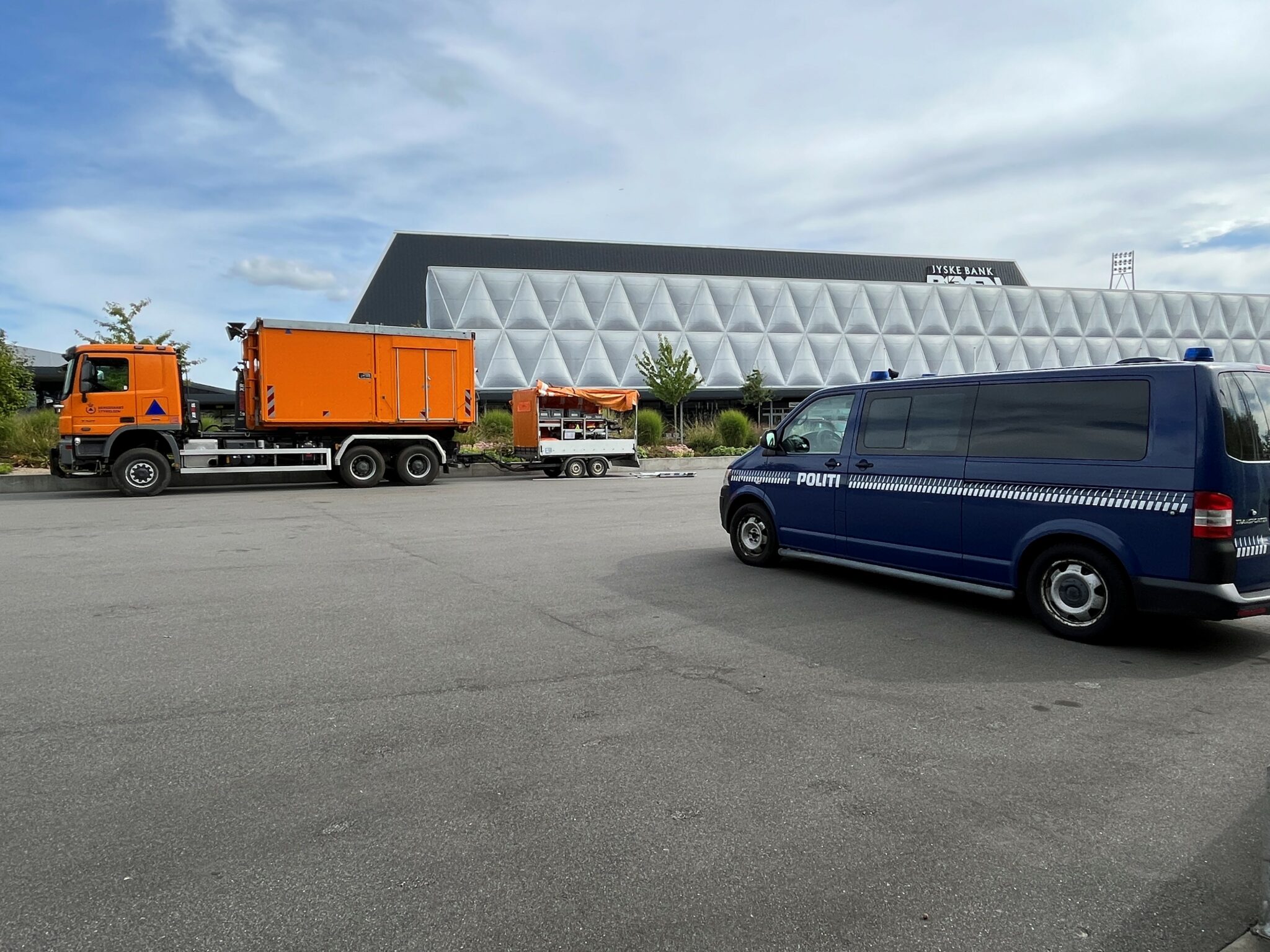 Se billederne: Stor beredskabs-øvelse ved MCH Arena