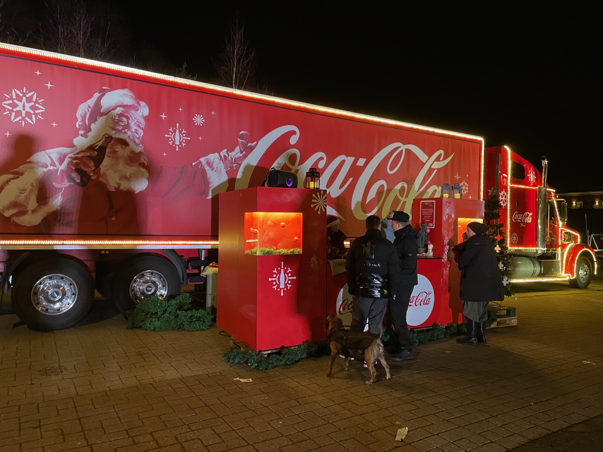 Coca-Cola julemanden er kommet til Grenaa