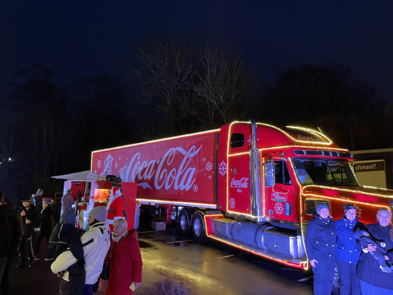 Coca-Cola-julemanden er kommet til Varde