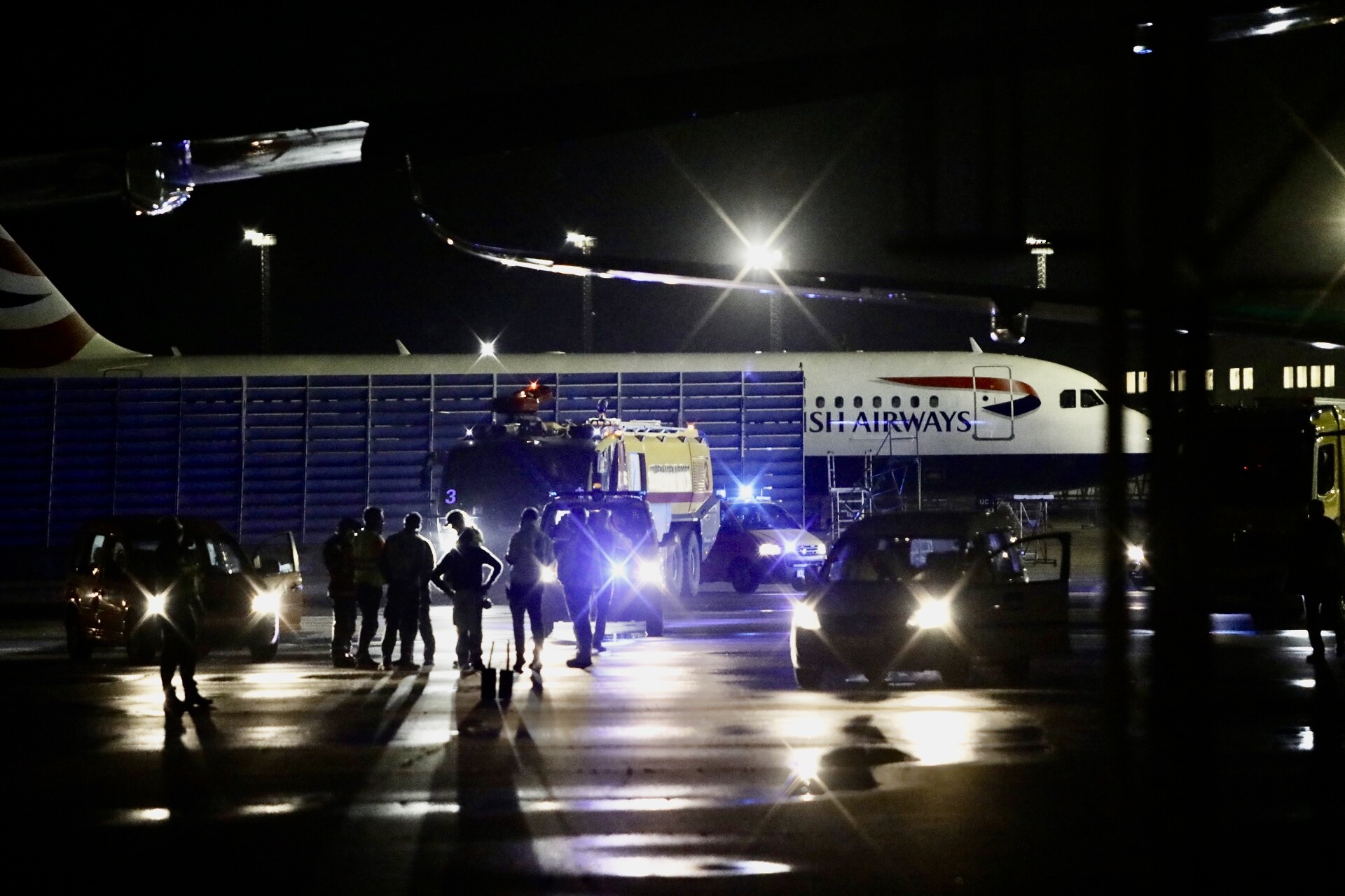 Stor udrykning i Kastrup Lufthavn