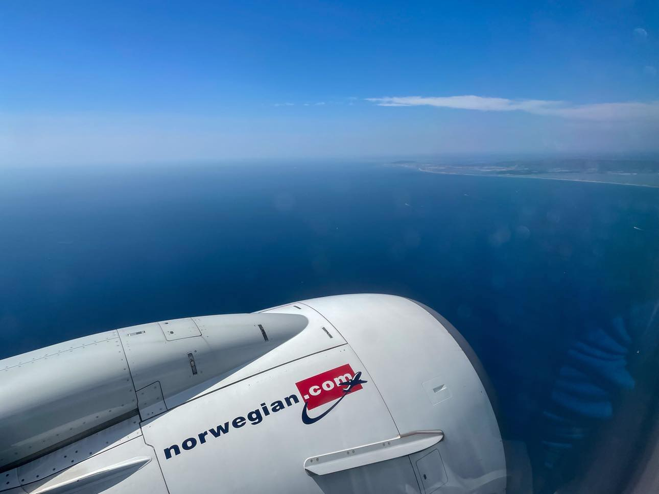 Norwegian-fly sikkerhedslander i Københavns Lufthavn