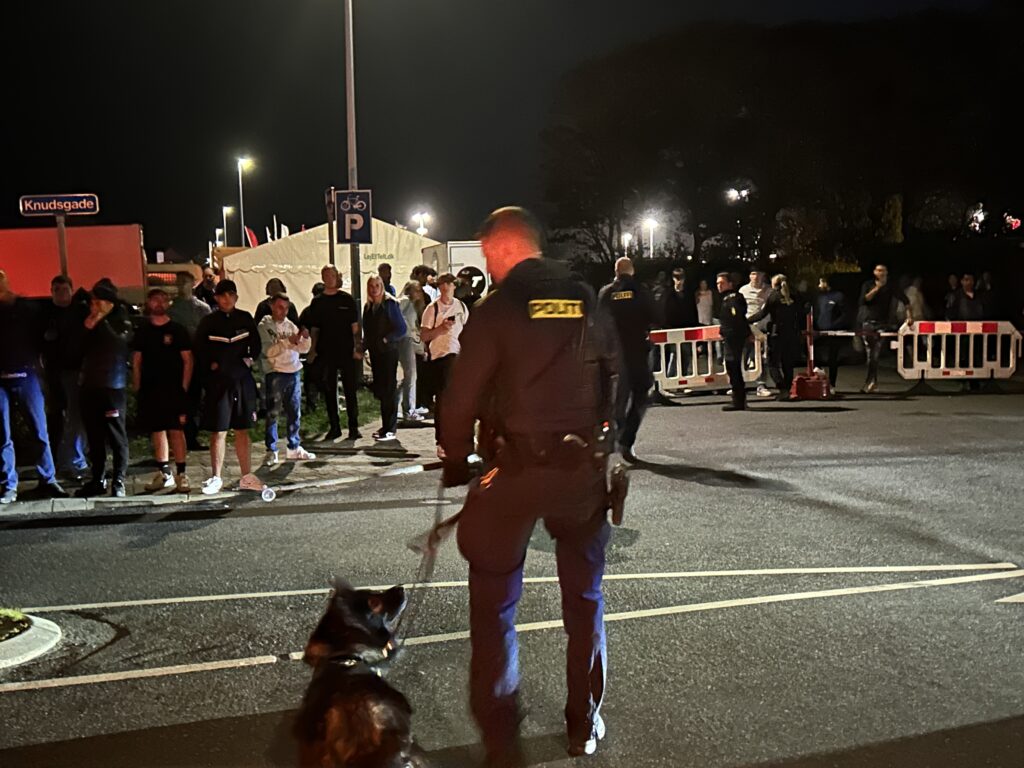 Voldsom aften/ nat i Brønderslev - demonstration gik galt