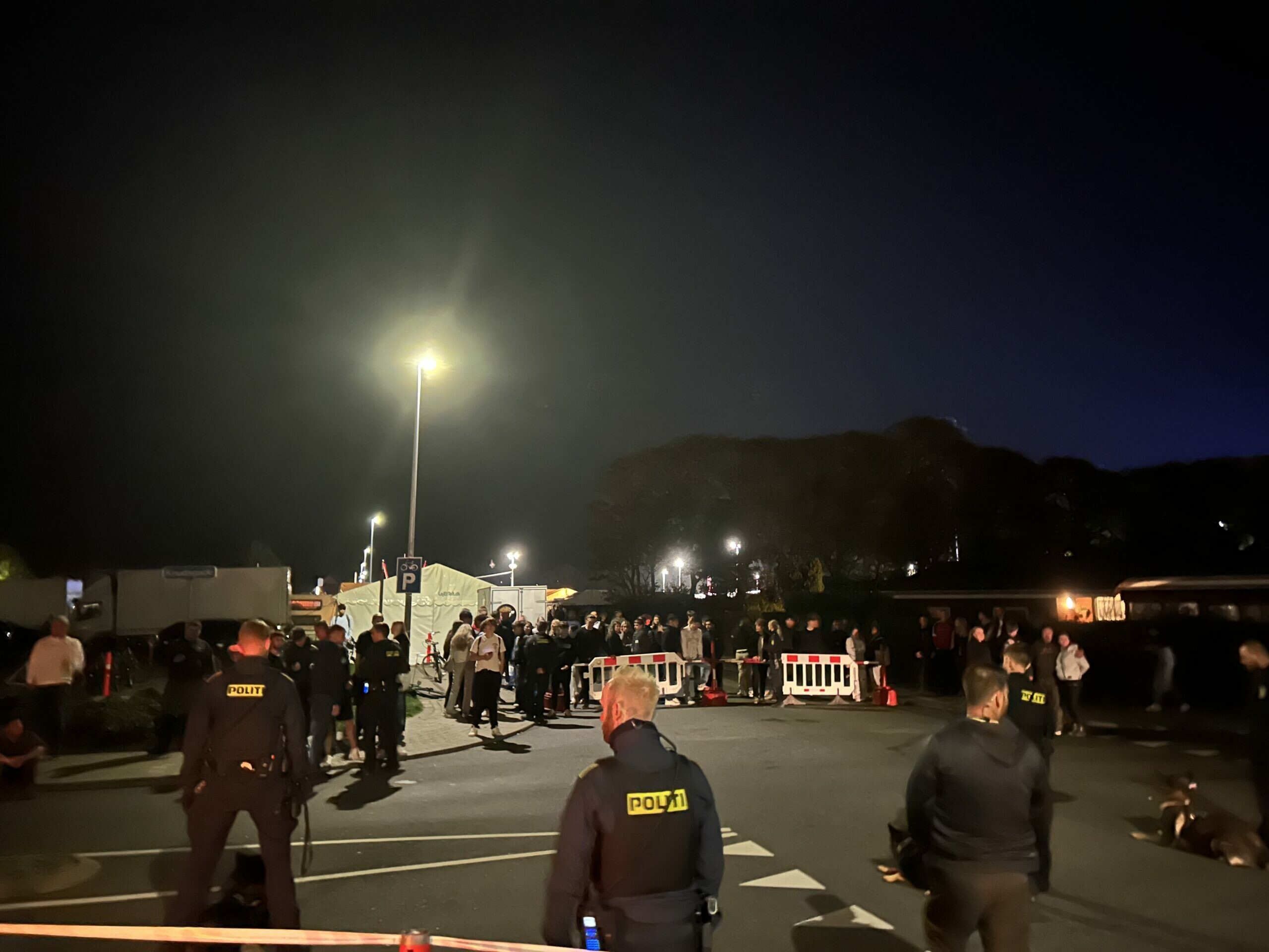 Voldsom aften/ nat i Brønderslev - demonstration gik galt