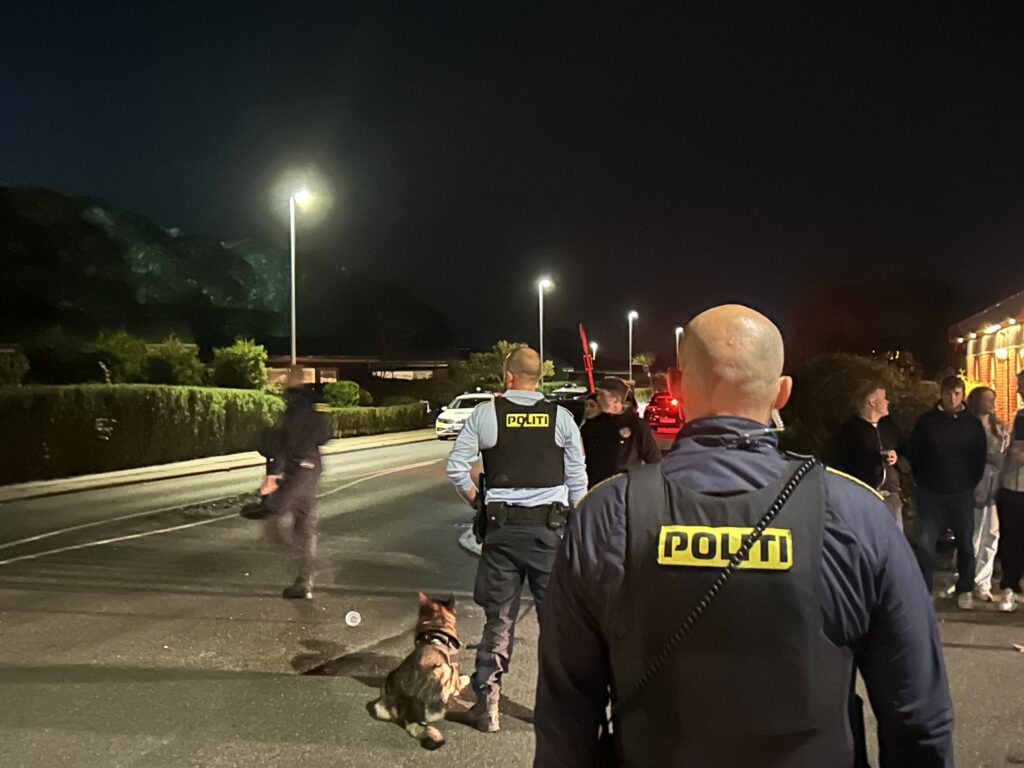 Voldsom aften/ nat i Brønderslev - demonstration gik galt