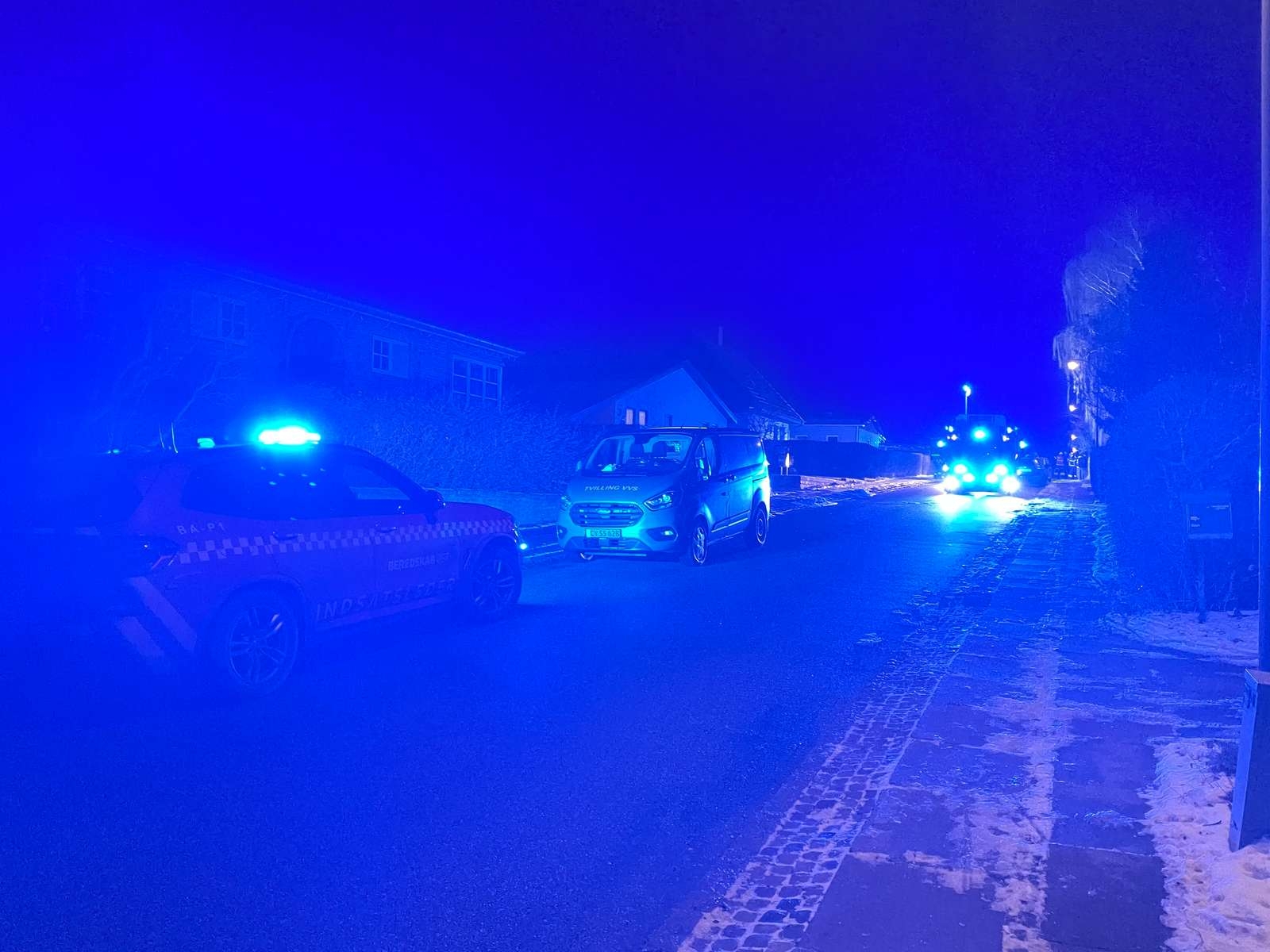 Melding om brand i Herlev