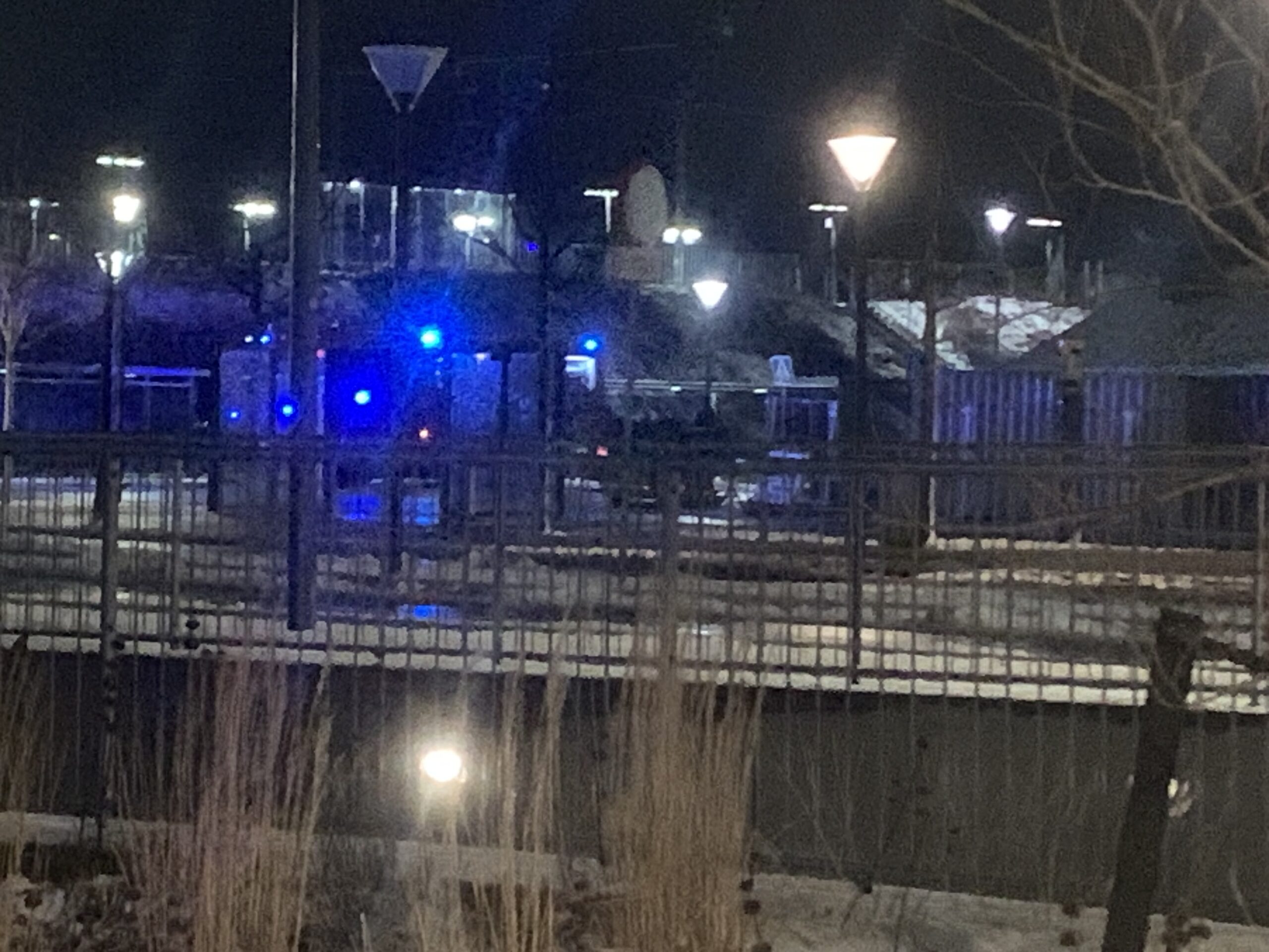 Udrykning til togstation på Vestegnen