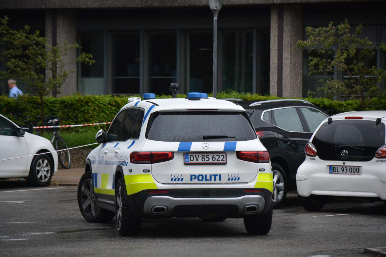 Drama foran Rigshospitalet efter skyderi på Nørrebro