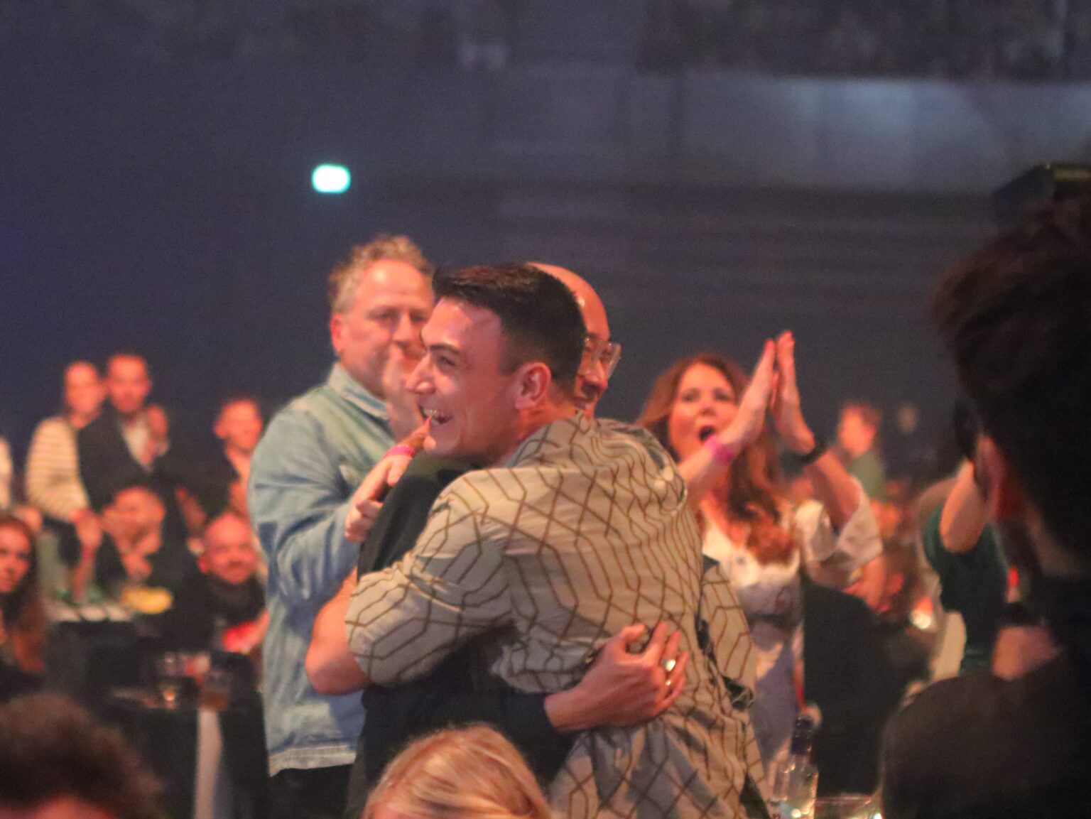 Rekordernes aften: Heino Hansen smed bukserne på scenen