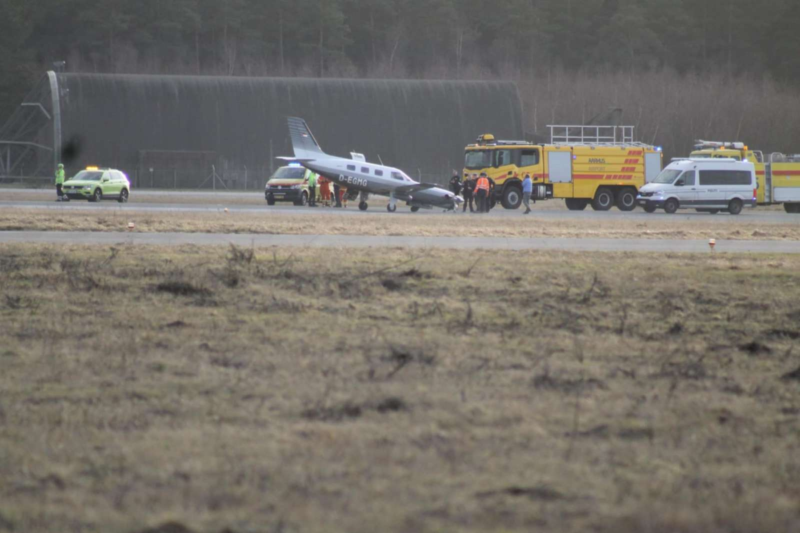 Lukker luftrummet: Flyulykke i dansk lufthavn