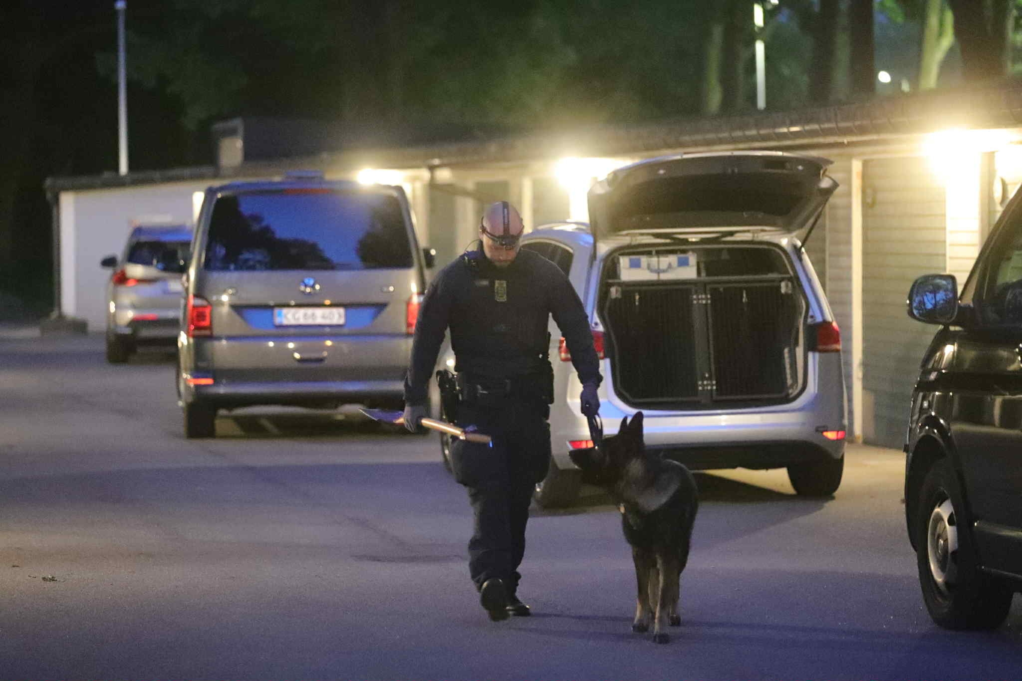 Stor aktion med hunde, aktionsstyrke og teknikere på Vestegnen