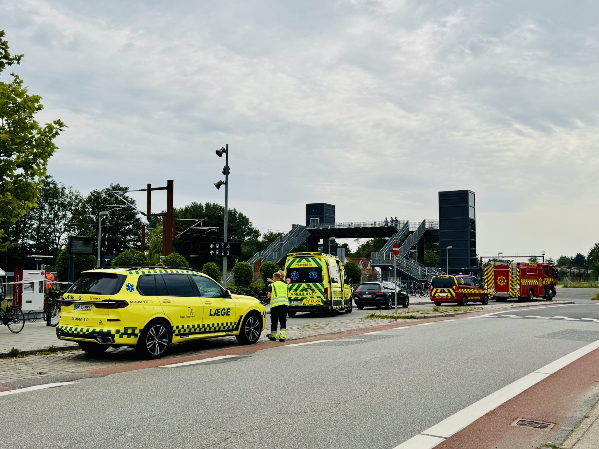Frygtelig udvikling: Mand mister livet ved togpåkørsel