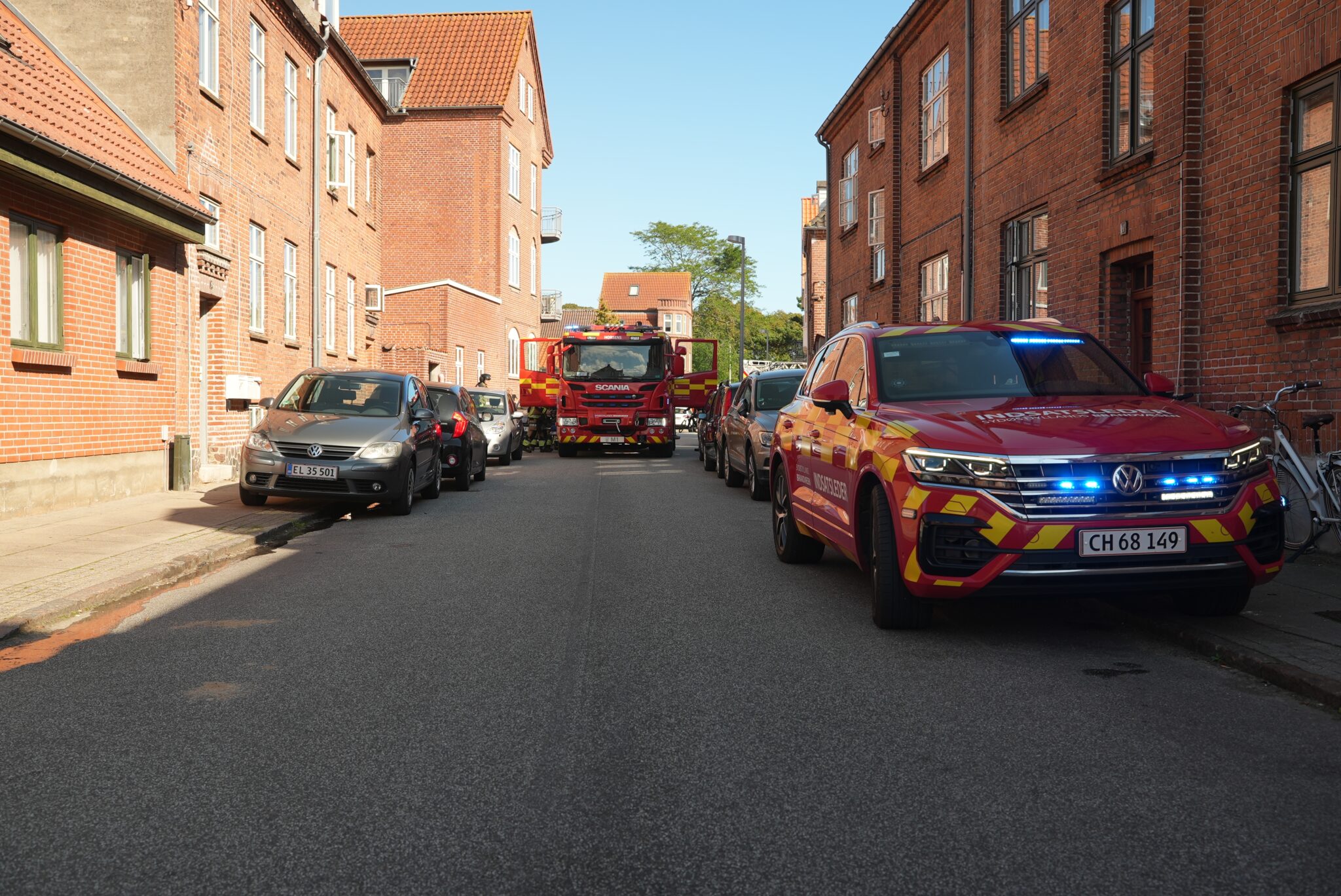 Horsens: Brandvæsenet rykker ud til ejendom