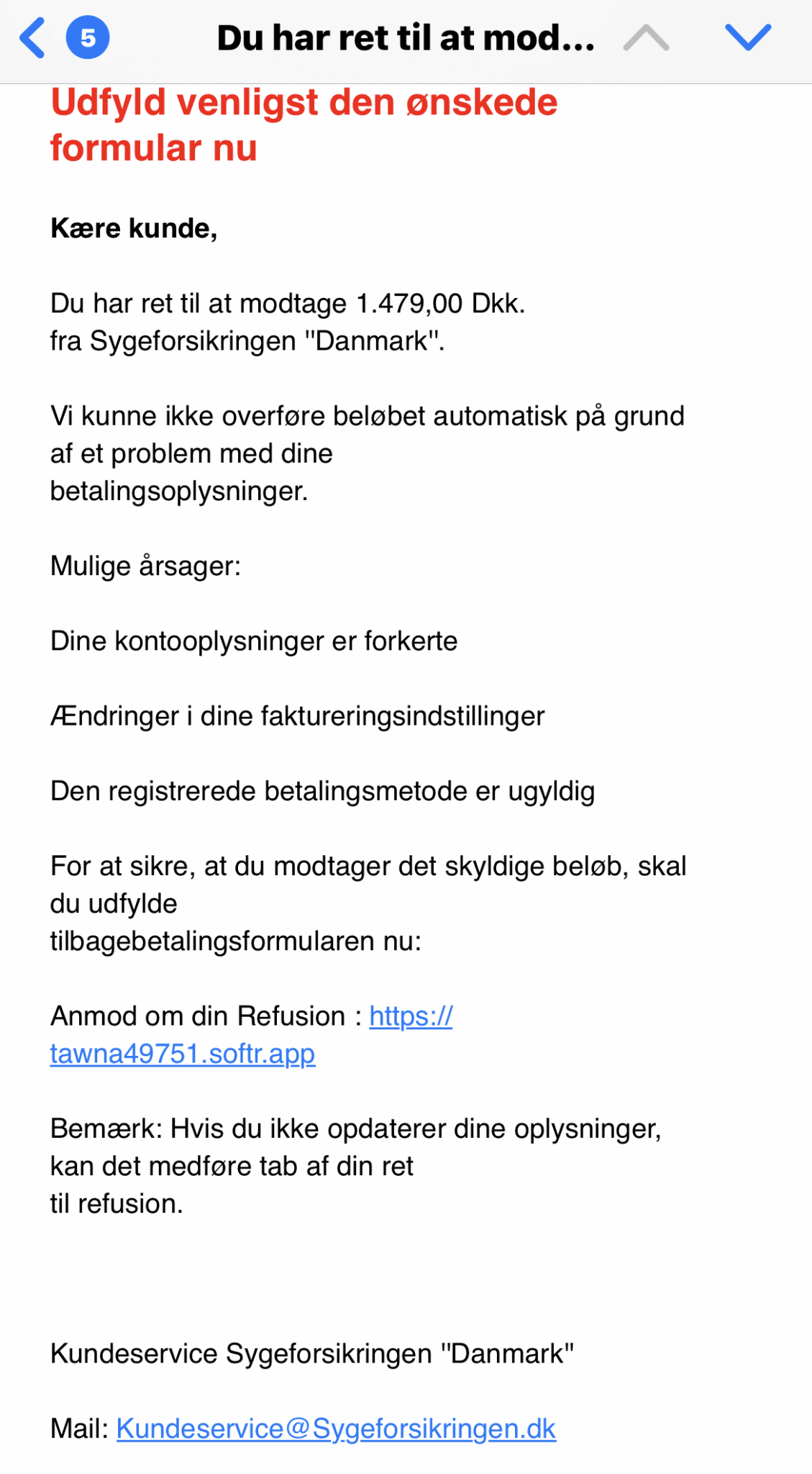 Sygeforsikringen “danmark” med vigtig advarsel til ALLE medlemmer