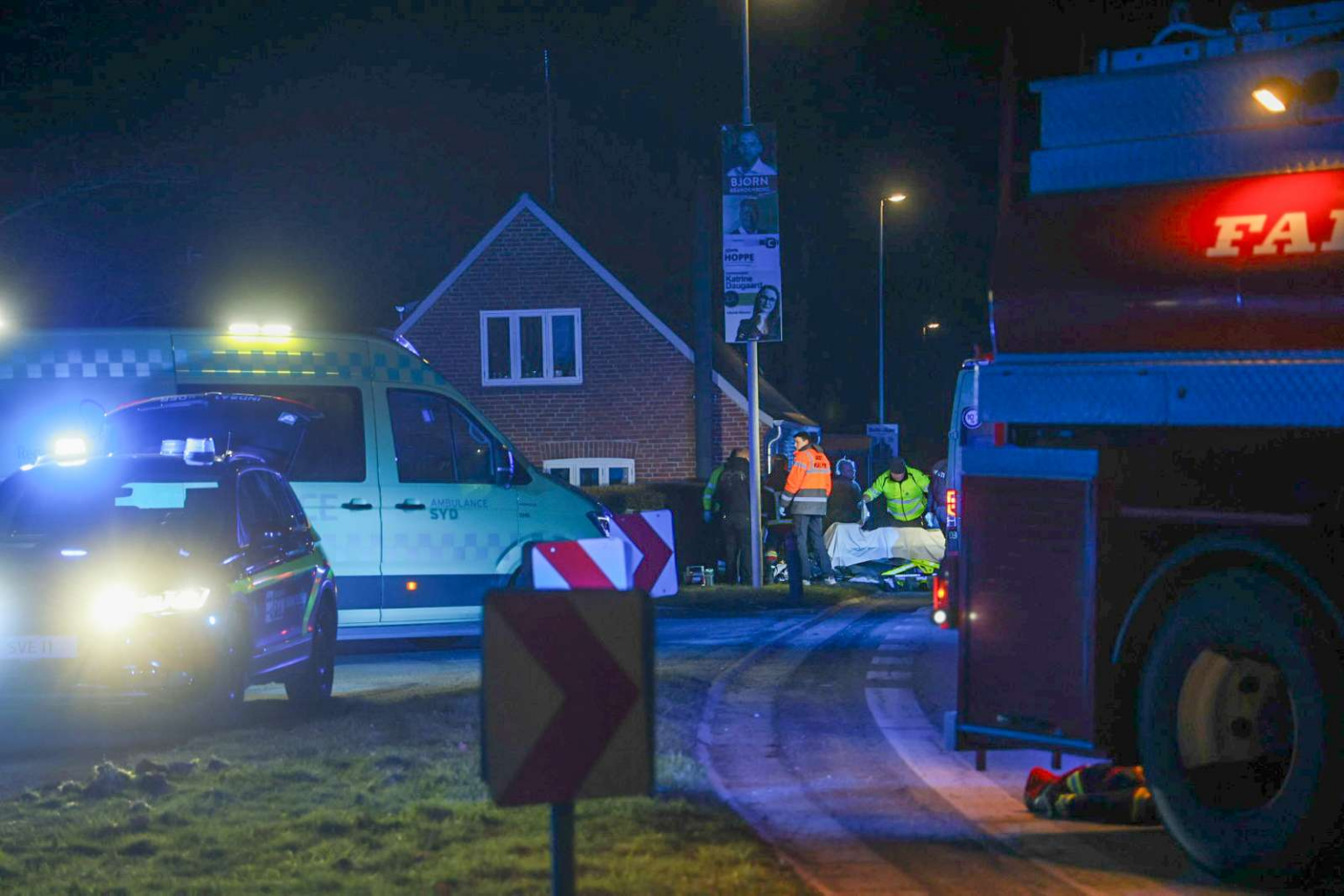 Knuste ruder efter sprængning i Nordhavn i nat: Rest af bildæk fundet ...